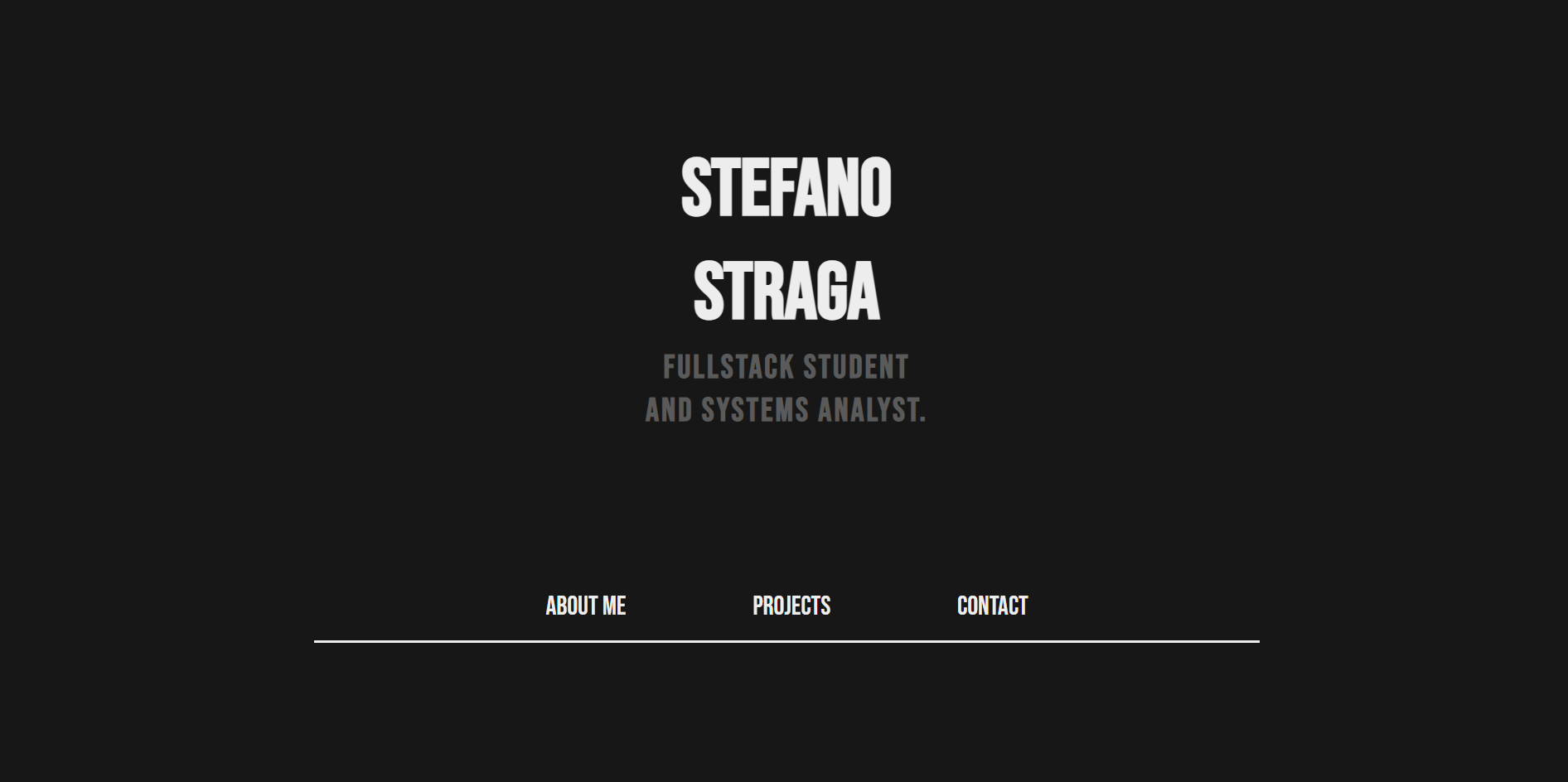 GitHub - stef4no1/Portfolio-minimalista: Creando un portfolio simple y minimalista . Con HTML ...