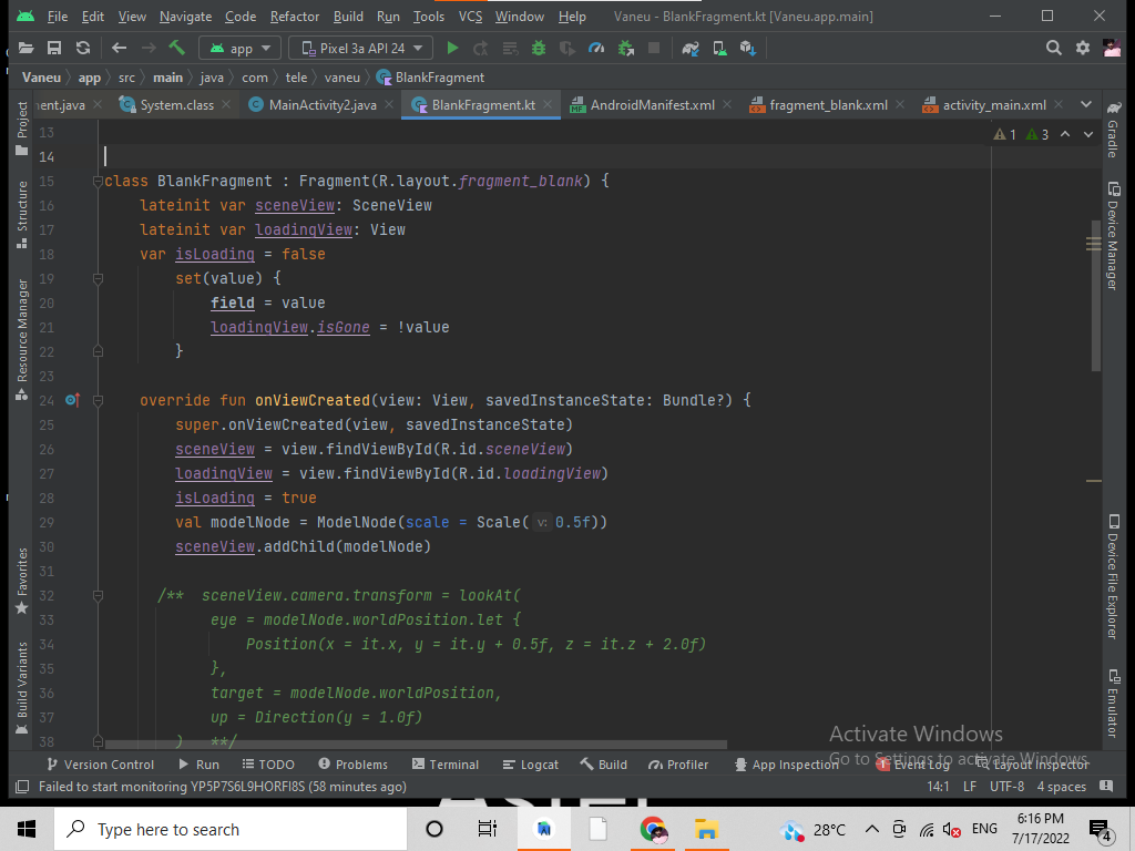 Sceneview visual glitch, multiplying objects in android · Issue #119 · SceneView/sceneview ...