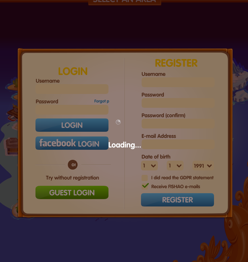 Fishao game can't get past loading screen · Issue #10531 · ruffle-rs ...