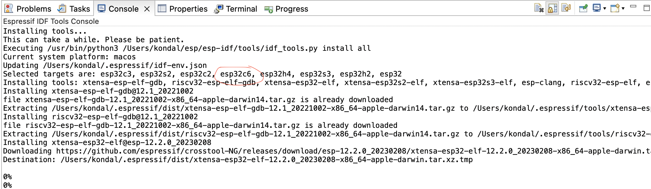 Doesn't show ESP32C6 in ESP Target list (IEP-895) · Issue #710 ...
