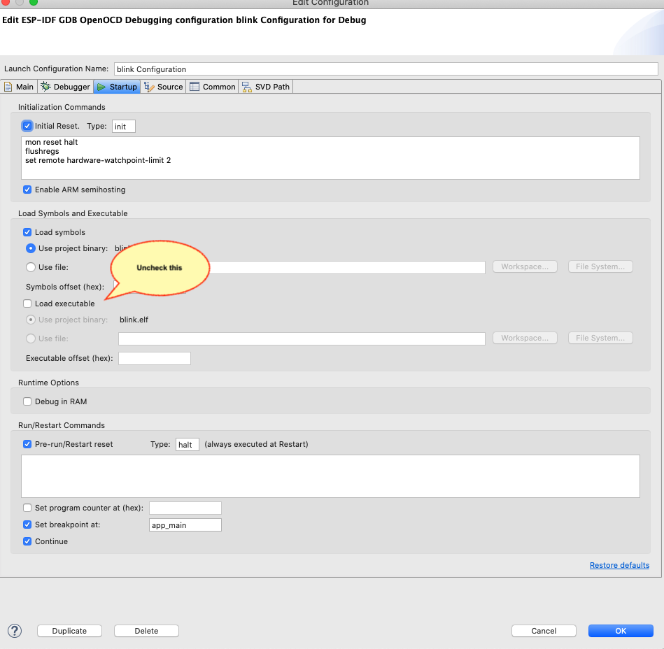 Openocd Gdb Debugging Plugin Functionality Fails Iep 229 · Issue