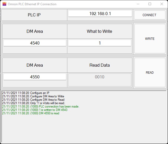 Github Robototem Omron Ethernetip Connection Csharp This Tool Can Be
