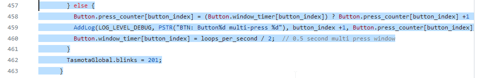 Multi Button press Delay · arendst Tasmota · Discussion #19400 · GitHub