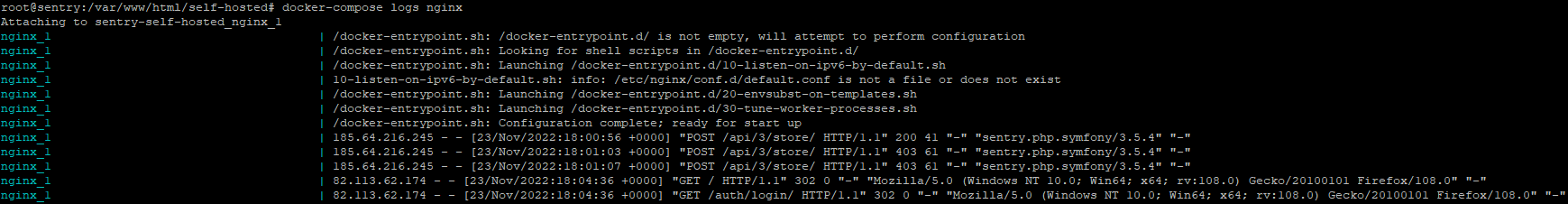 Unable to run Sentry with SSL on the web root. Or just with the SSL at ...