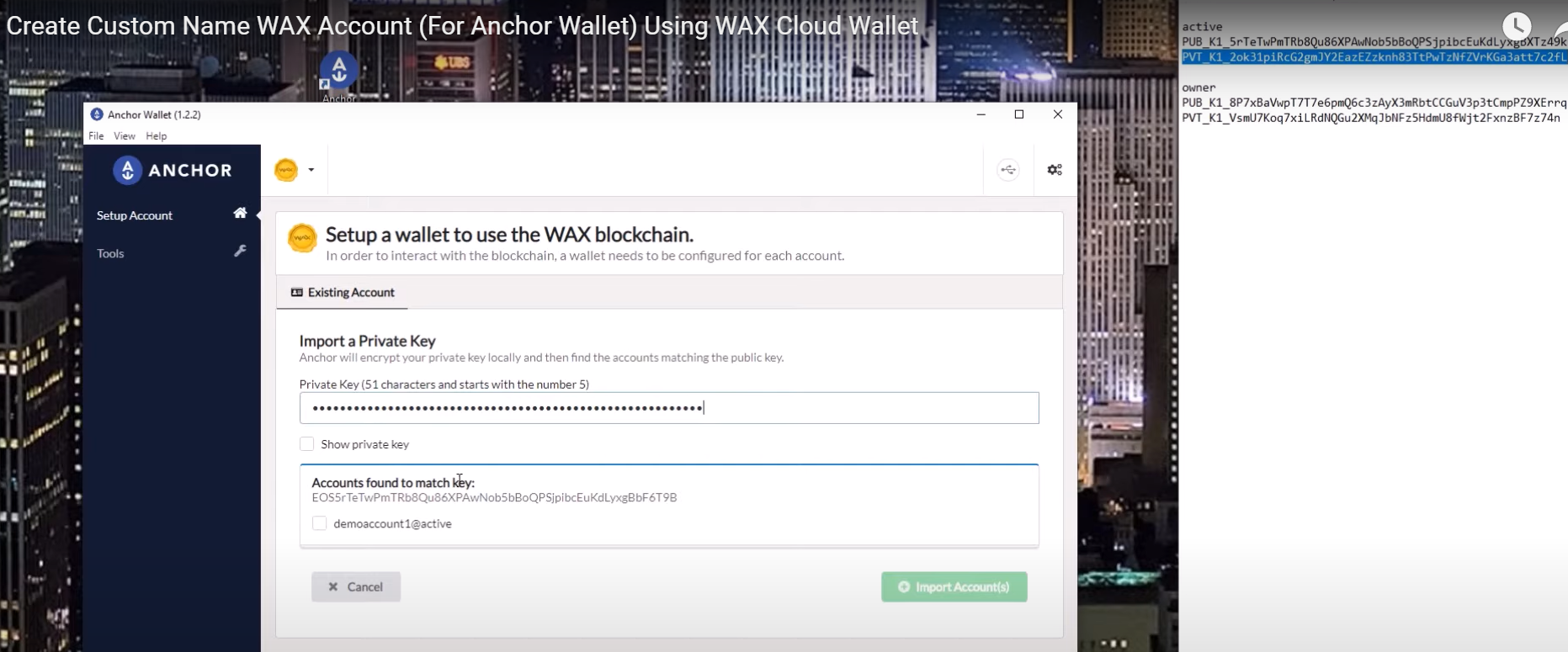 Invalid Private Key · Issue #1117 · greymass/anchor · GitHub