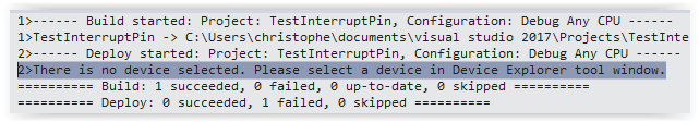 Notification Of Missing Connection · Issue 171 · Nanoframework Home · Github