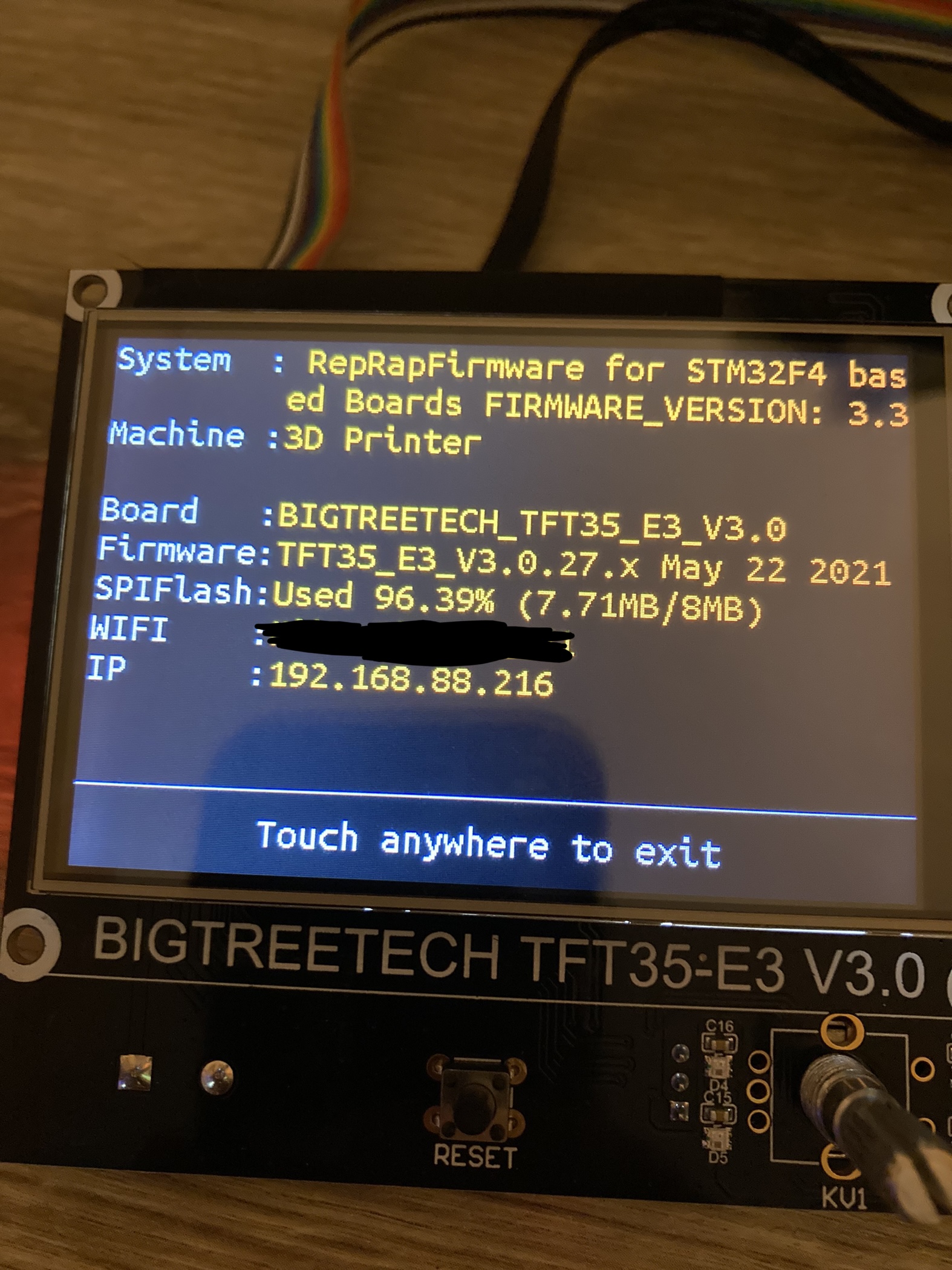Bigtreetech E3 RRF V1.1 and TFT35 not working · Issue #1946 · bigtreetech/BIGTREETECH ...