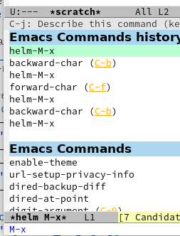 Helm-M-x emacs command history shows duplicate entries · Issue #2305 · emacs-helm/helm · GitHub