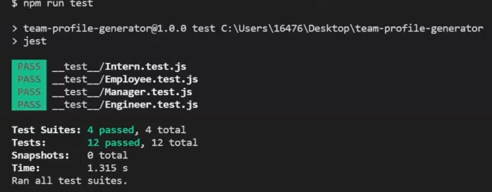 GitHub - UofTL/team-profile-generator