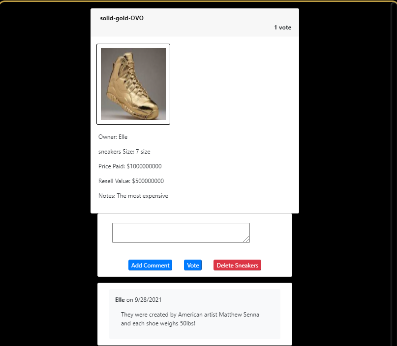 GitHub - UofTL/the-sneakers-collector
