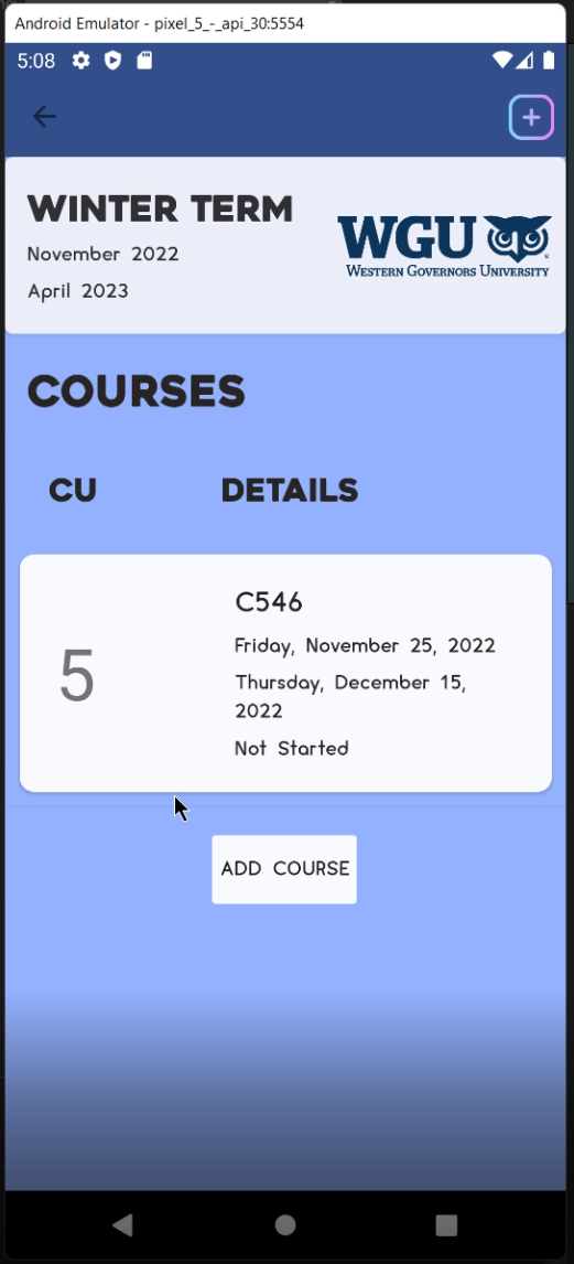 GitHub - victorolivo/UniversityAppV2-mobileapp: A multiple-screen ...