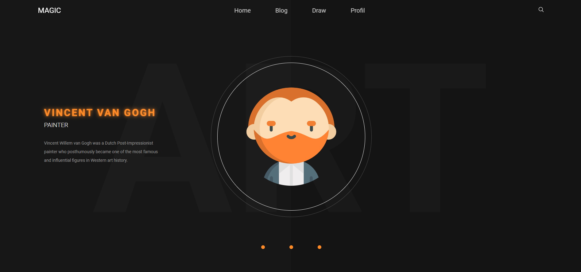 GitHub - ebruturkmen/magic: magic is a website about art.