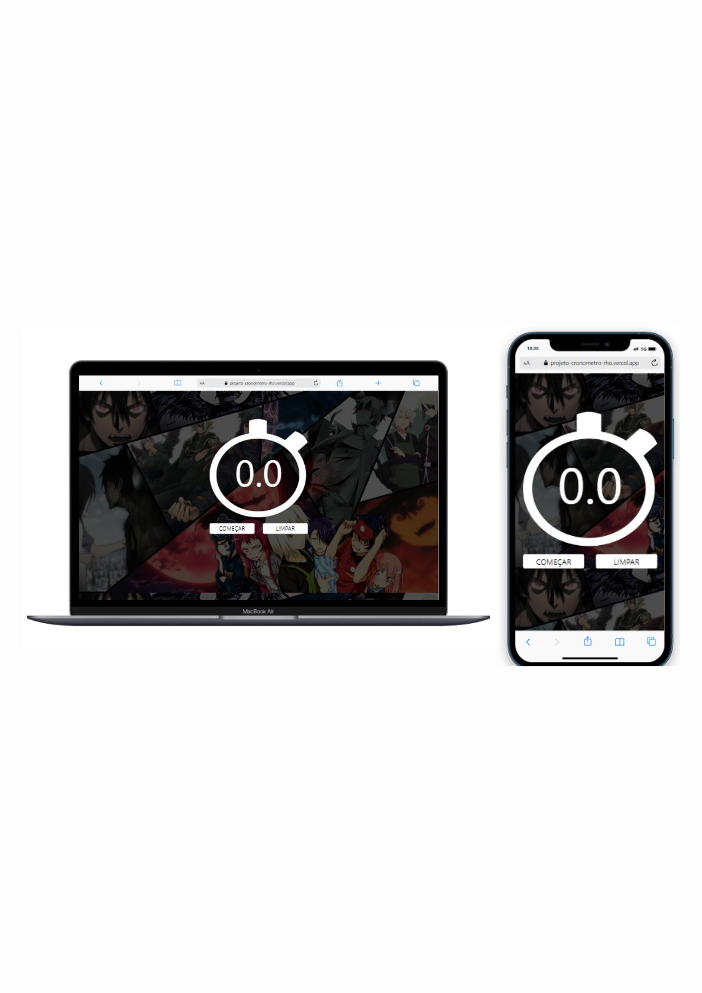 GitHub - ruannysil/projeto-cronometro