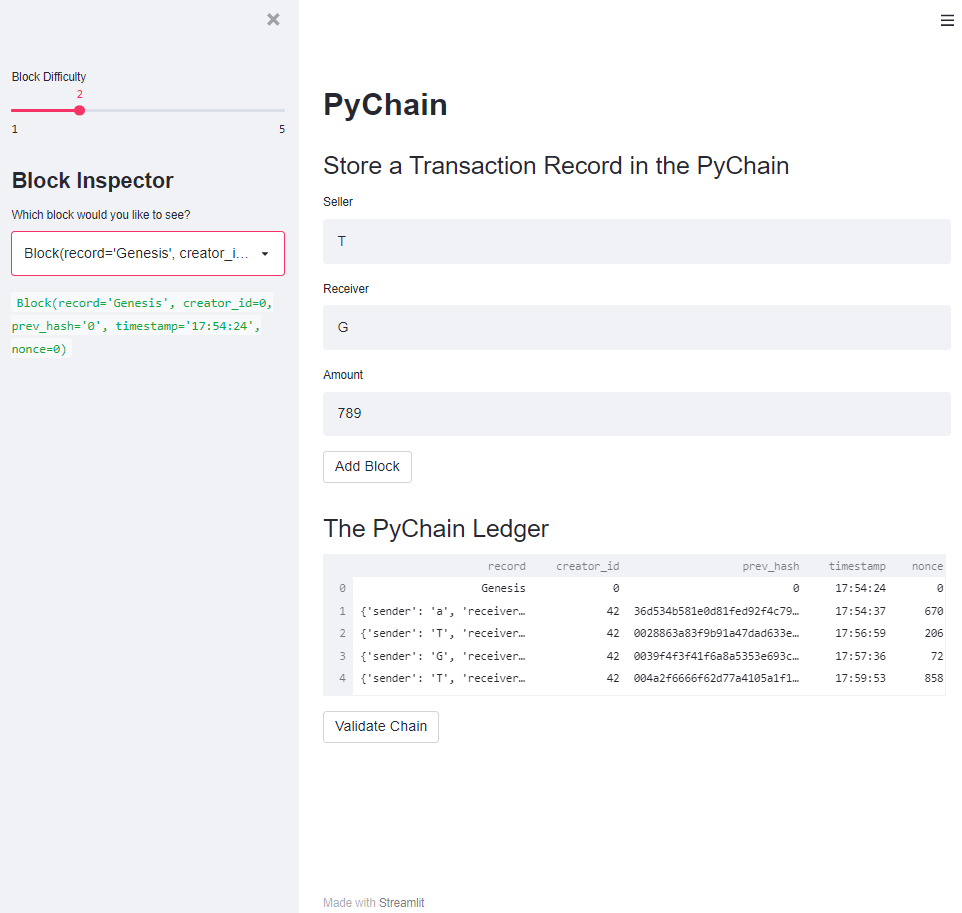 GitHub - JuliaGuanzon/pychain_ledger: This simple application is the foundation to a successful ...