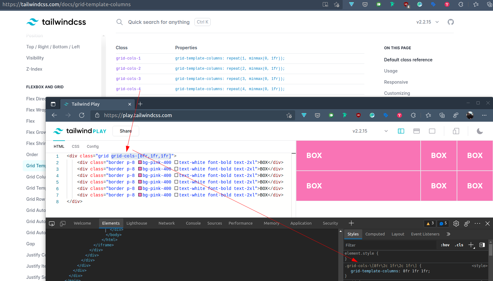 Adding Grid Template In Jit Mode · Tailwindlabs Tailwindcss · Discussion 5866 · Github