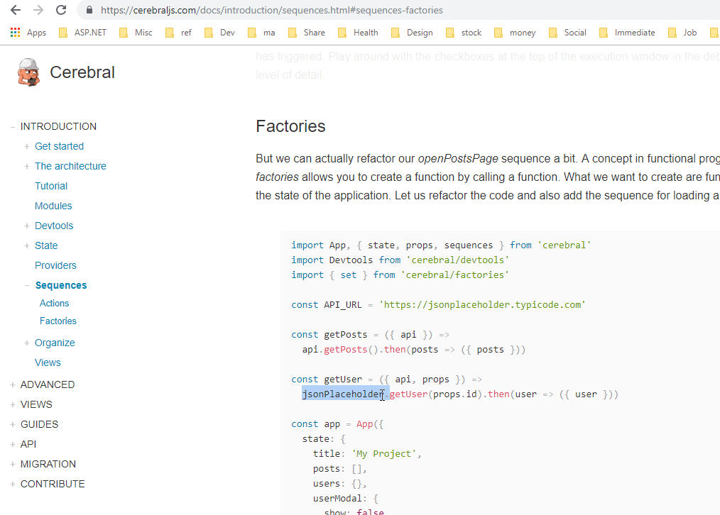 Document example typo in Sequences.md · Issue #1388 · cerebral/cerebral · GitHub