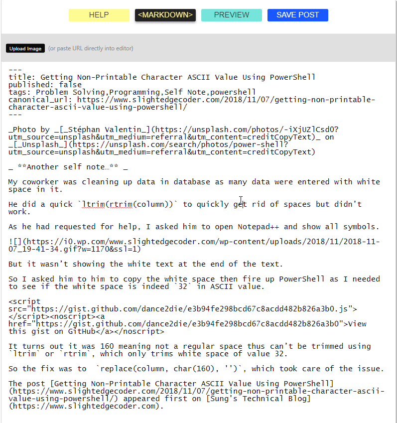 Make Markdown And Preview Button Area Sticky · Issue 1314 · Forem Forem