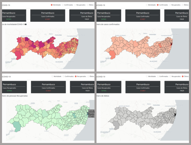 GitHub - levirenato/Coviddashboard: Webapp com mapa interativo covid19