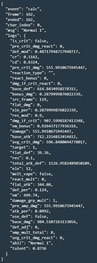 Calc Logs Are Not Being Inserted In Order · Issue 314 · Genshinsimgcsim · Github 