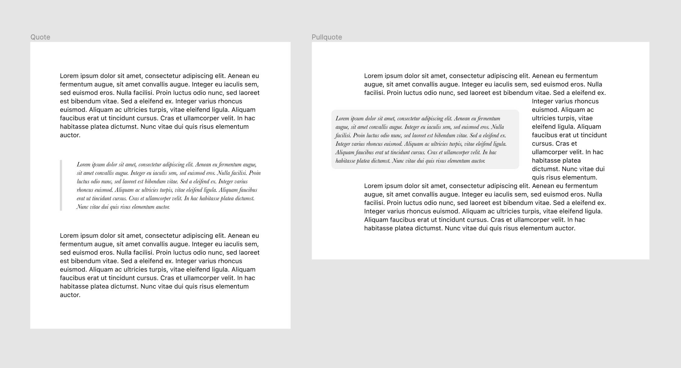 Pullquote: Improve customization options · Issue #48257 · WordPress/gutenberg · GitHub