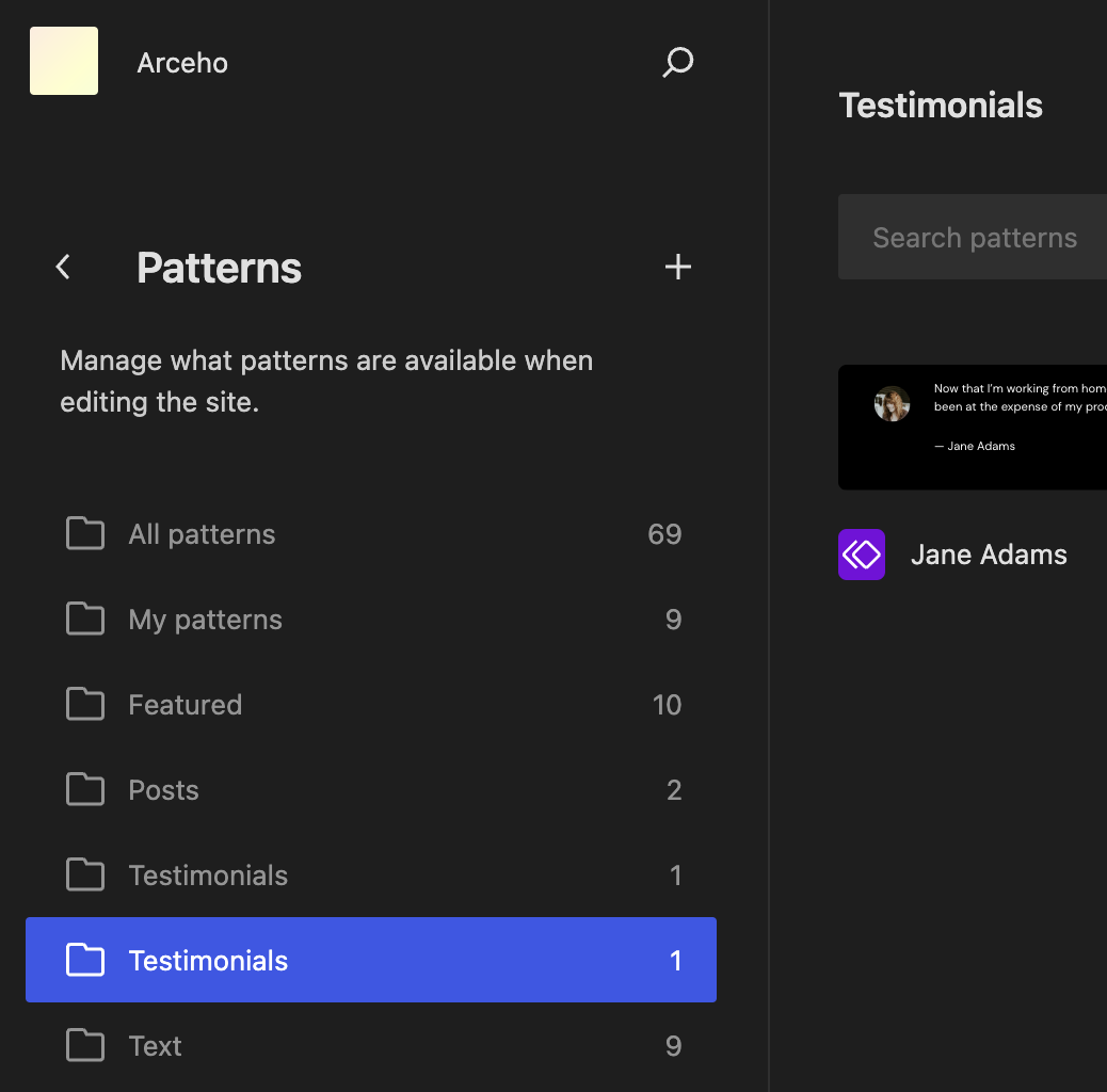 It's possible to rename a custom pattern categories using existing category names · Issue #55564 ...