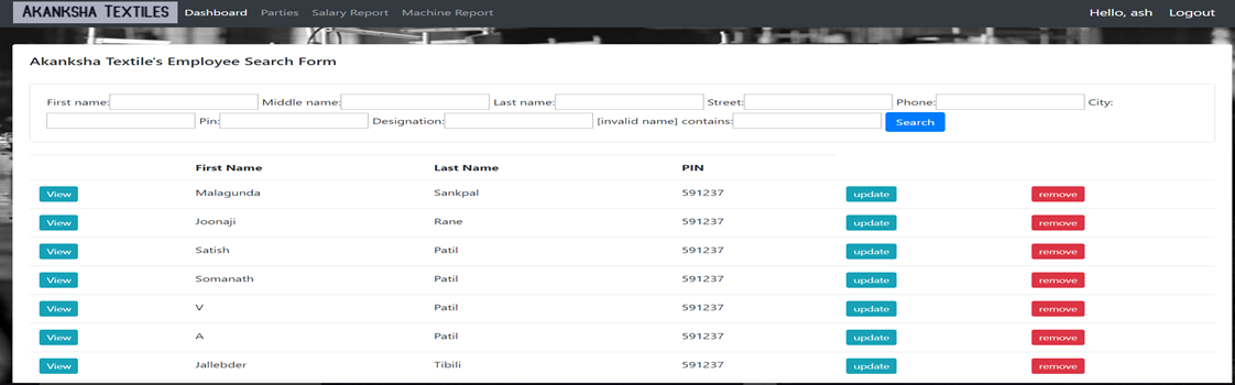 GitHub - singhashutosh01/Textile_database_management_system