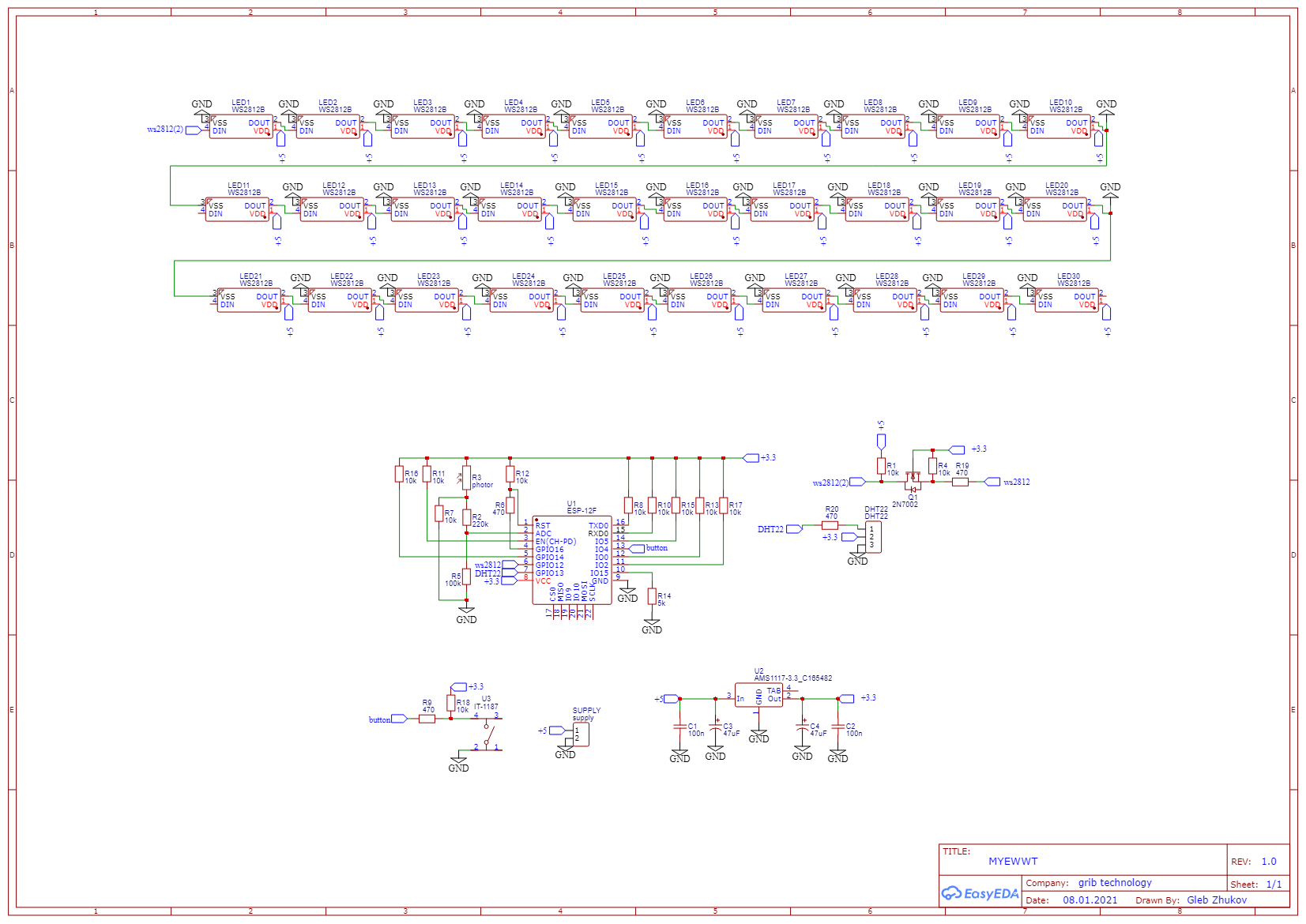 GitHub - doiprojectcom/grib_myewwt_clock: Основное устройство системы умного дома на основе API ...