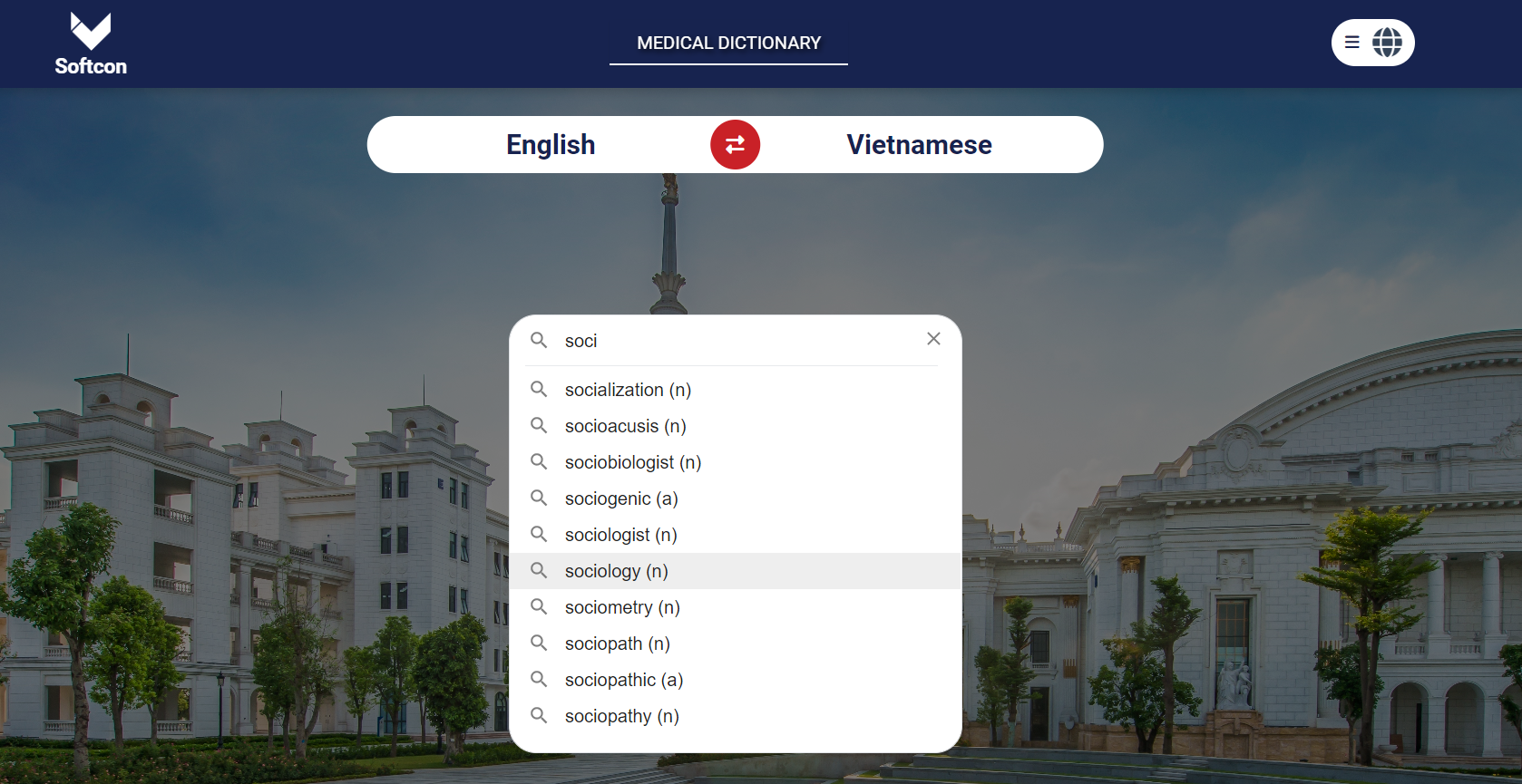 GitHub - thanhvdt/Medical-Dictionary-SoftCon: An online medical dictionary developed by the ...