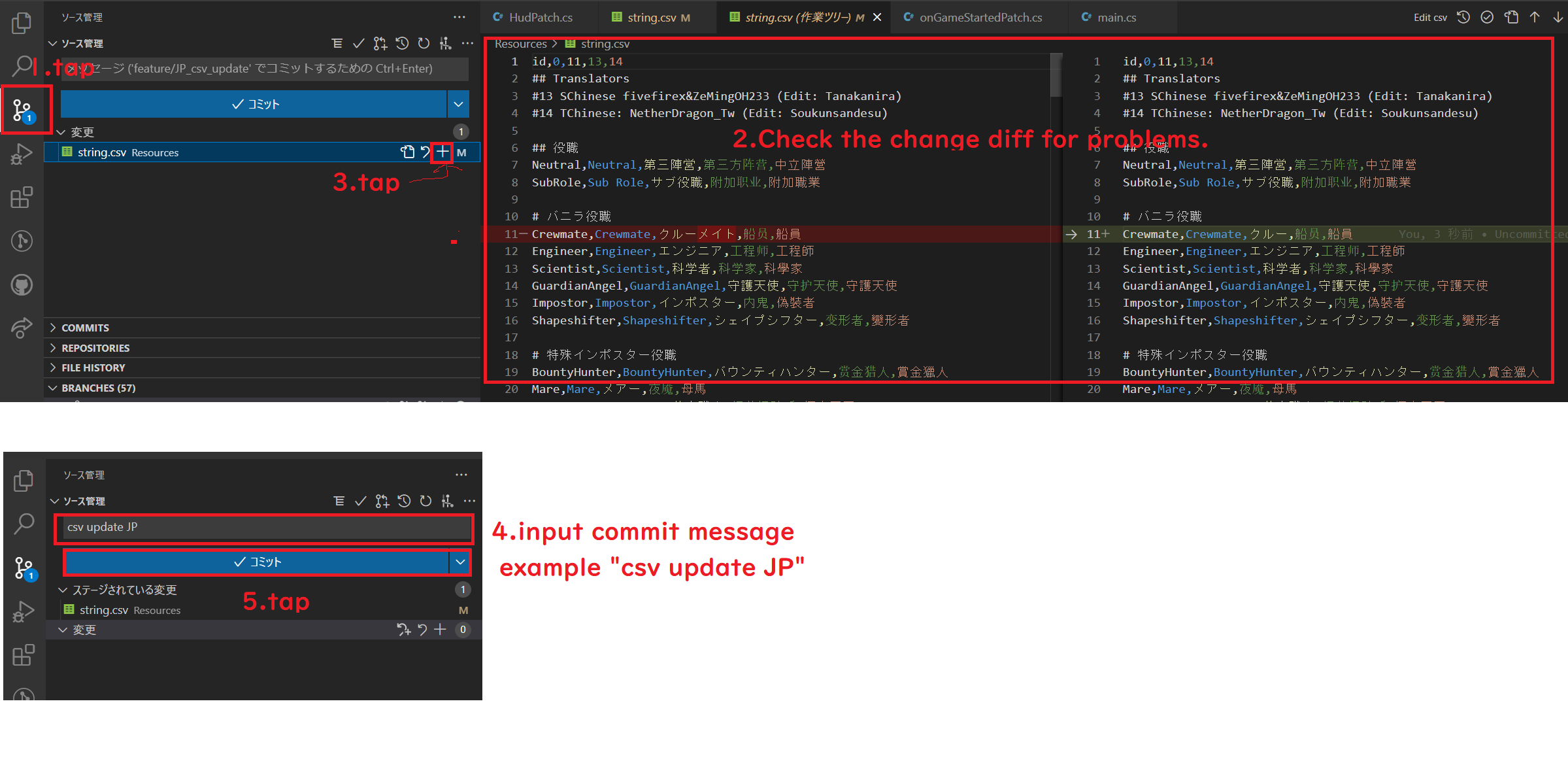 [Attention]For those who want to add translations (.csv) · Issue #953 · tukasa0001/TownOfHost ...