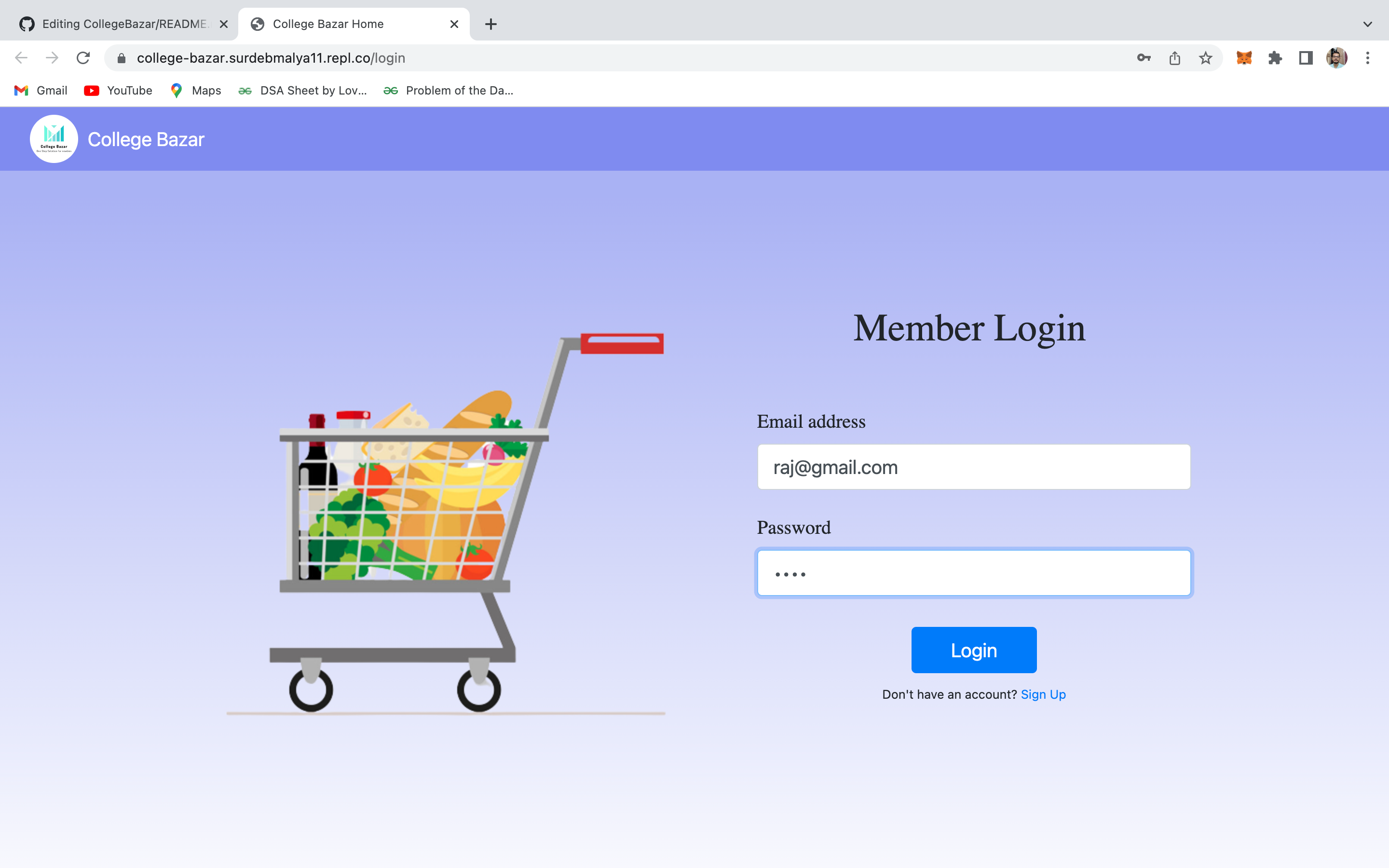 GitHub - surdebmalya/CollegeBazar: College Bazar Hackathon