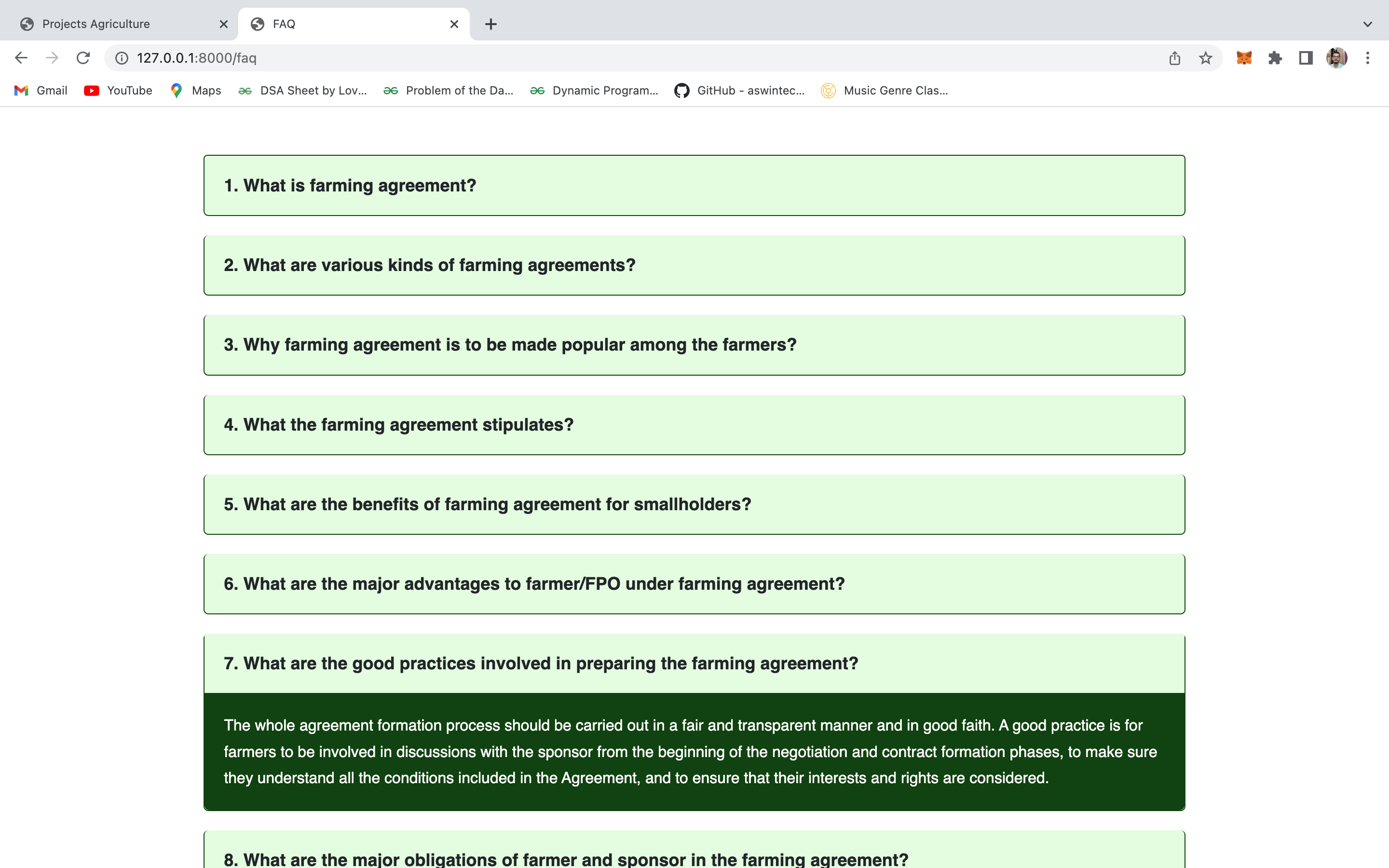 GitHub - rajdippal/OptimizingAgriculturalProduction: Machine Learning based Django Project