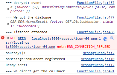 Office.context.ui.messageParent is not sending message to parent · Issue #3463 · OfficeDev ...