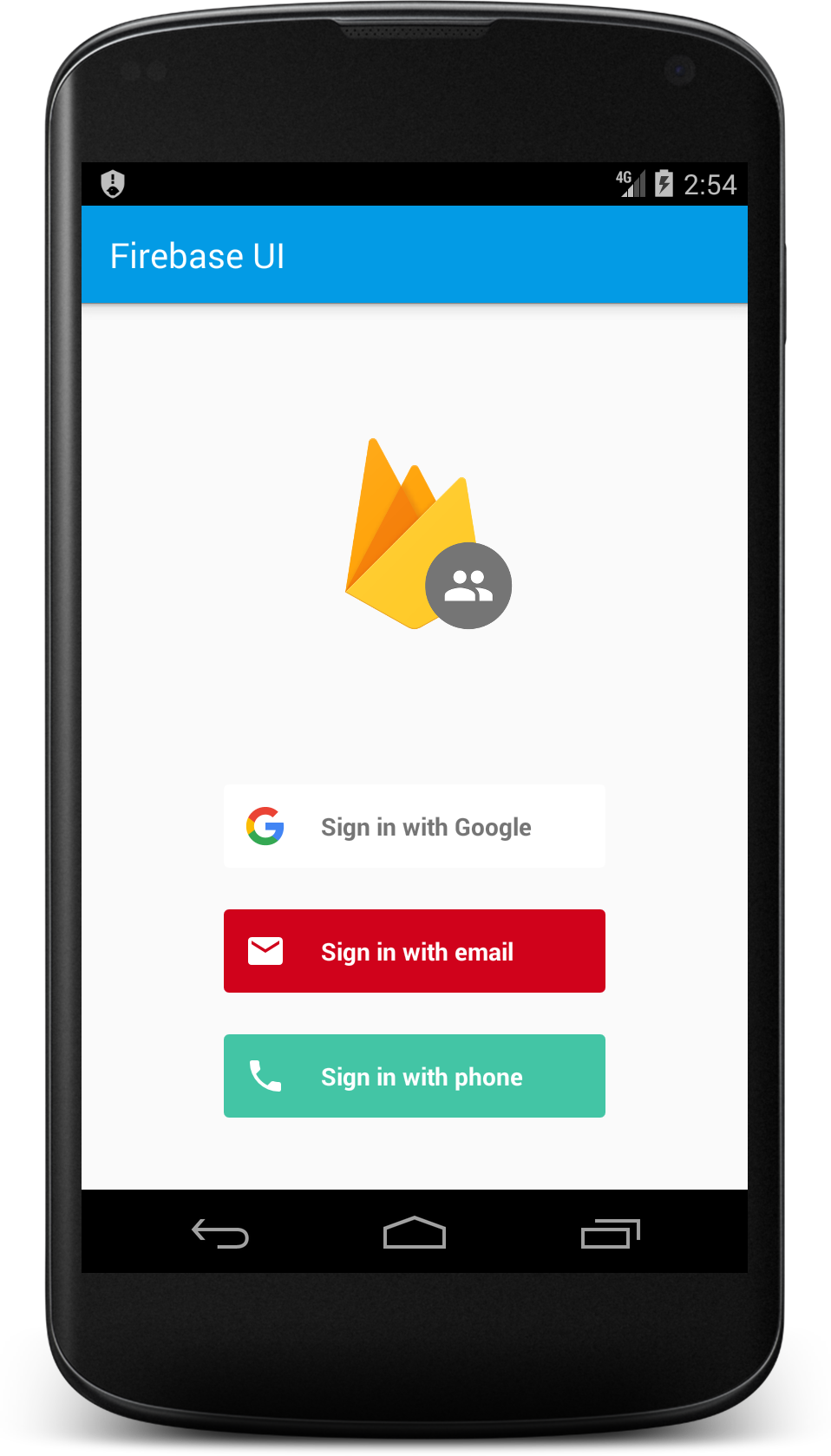 No Drop Shadow On Auth Picker Buttons On Low Api Devices · Issue 842 · Firebase Firebaseui