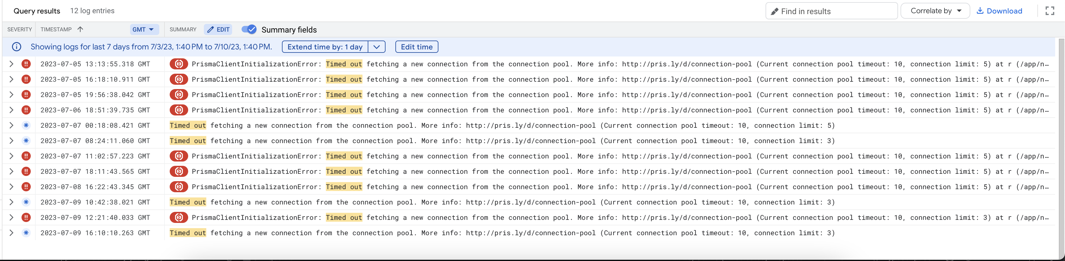 馃悰 `timed Out Fetching A New Connection From The Connection Pool` Pgbouncer Cloud Run 路 Issue