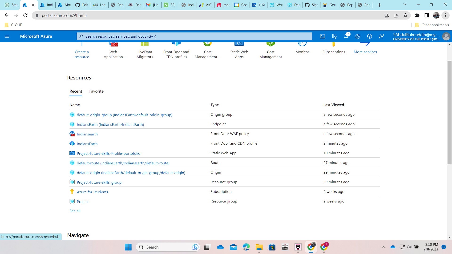 GitHub - Cloud-Tech-NIT/futureskills-azure: final project