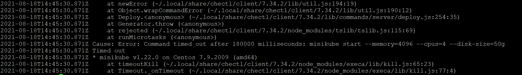 failed to deploy Che using minikube -> Verify if kubectl is installed → E_REQUISITE_NOT_FOUND ...