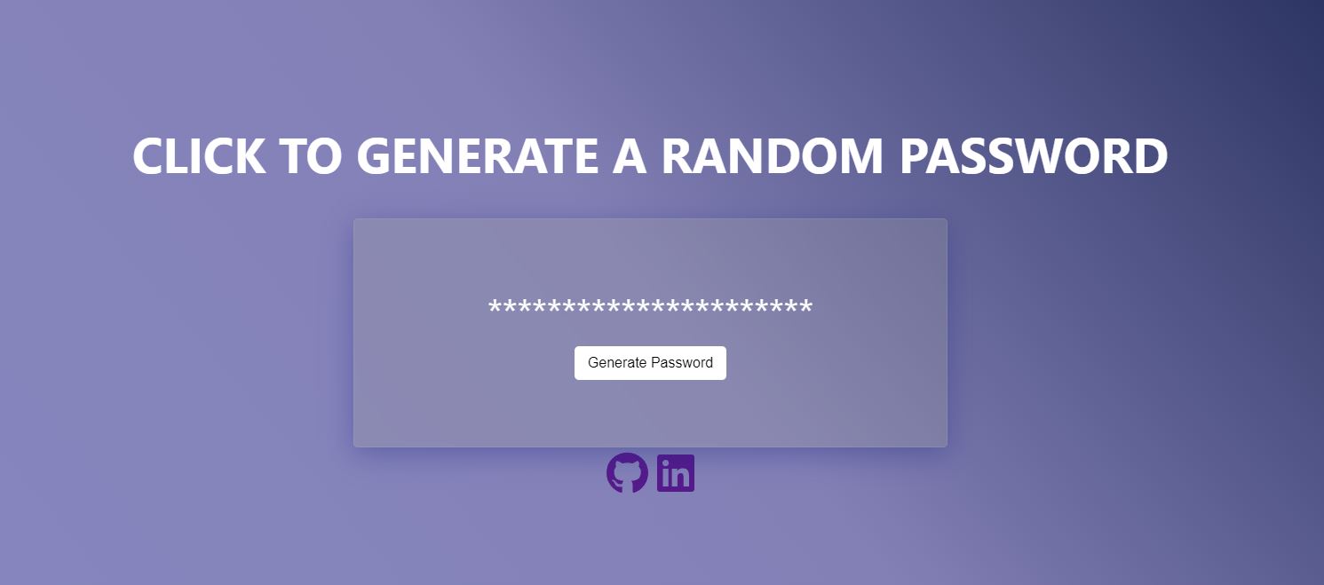 Github Joeyswafford Password Generator I Am Re Doing All Of My Old Bootcamp Assignments