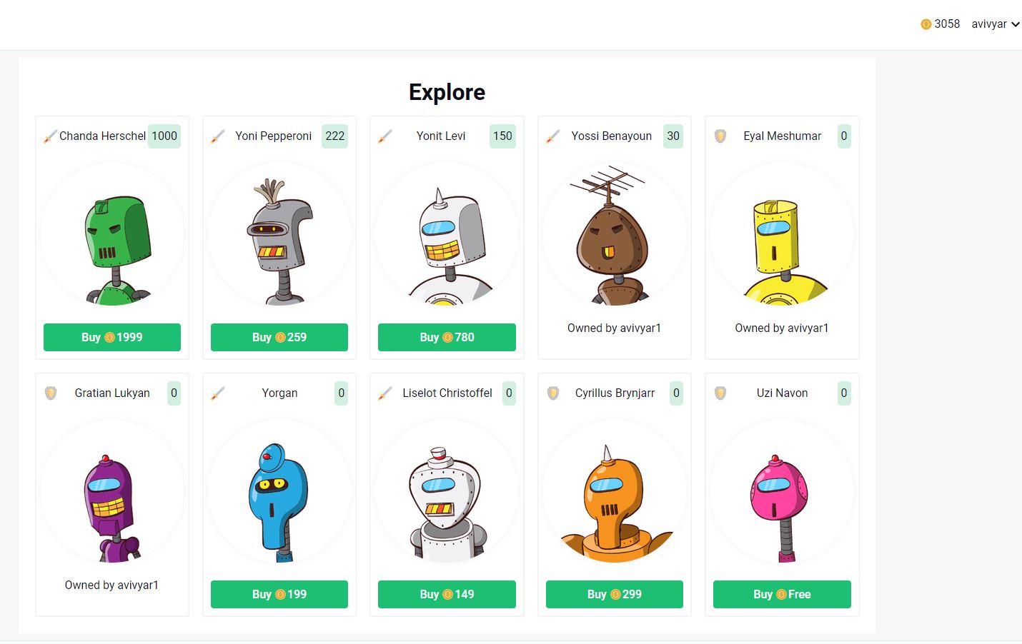 GitHub - Aviv-Yaari/heroes