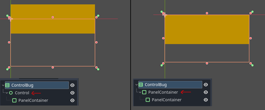 Control node behaves incorrectly when its child has stylebox with content margin · Issue #78778 ...