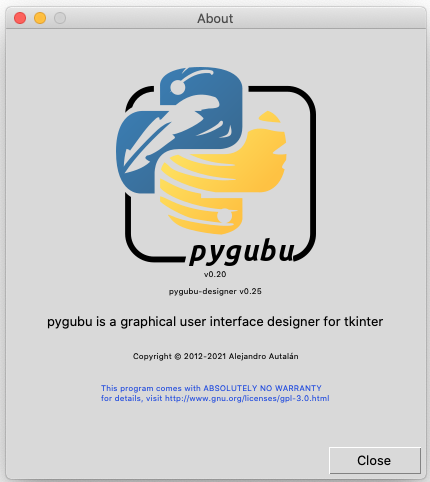 help menu suggestions · Issue #118 · alejandroautalan/pygubu-designer ...