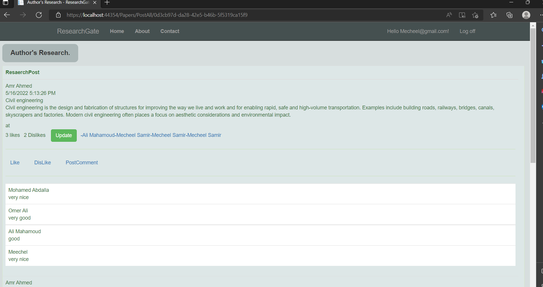 GitHub - Matter925/ResearchGate-Asp.net-MVC: ResearchGate-Asp.net-MVC WebSite Used To Publish ...