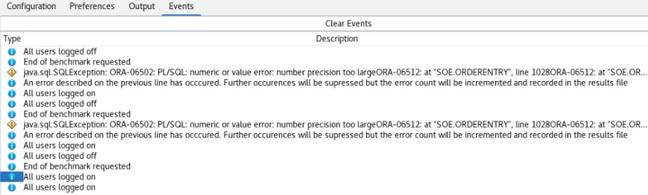 error ORA-06502/ORA-0512 · Issue #11 · domgiles/swingbench-public · GitHub