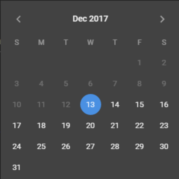 Feature Request: remove/hide the header · Issue #119 · motss/app-datepicker · GitHub