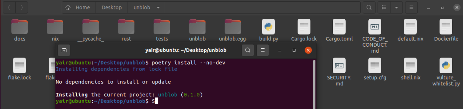 Unblob isnt recognized as argument · Issue #418 · onekey-sec/unblob · GitHub