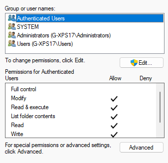 Duplicate users in security tab · Issue #13206 · files-community/Files ...