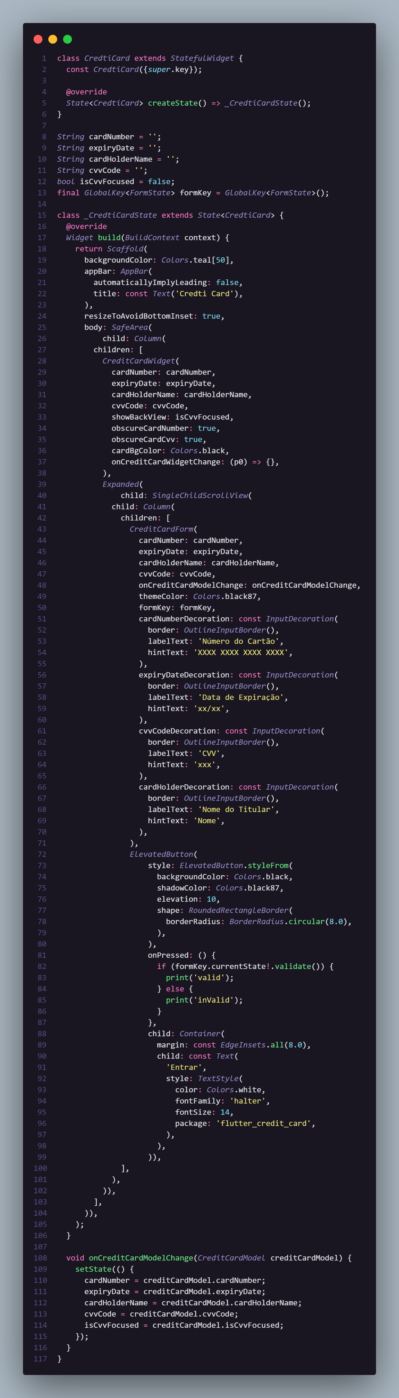 Error-holderName · Issue #143 · SimformSolutionsPvtLtd/flutter_credit_card · GitHub