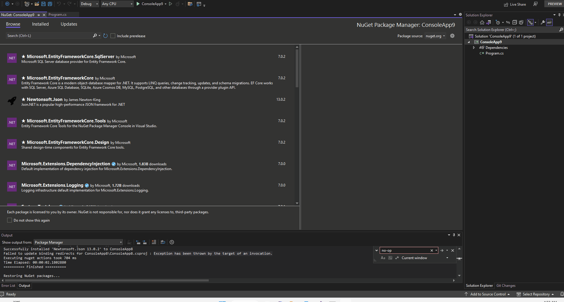 [Bug Bash] The “Install” button is clickable and package can be installed successfully even if ...
