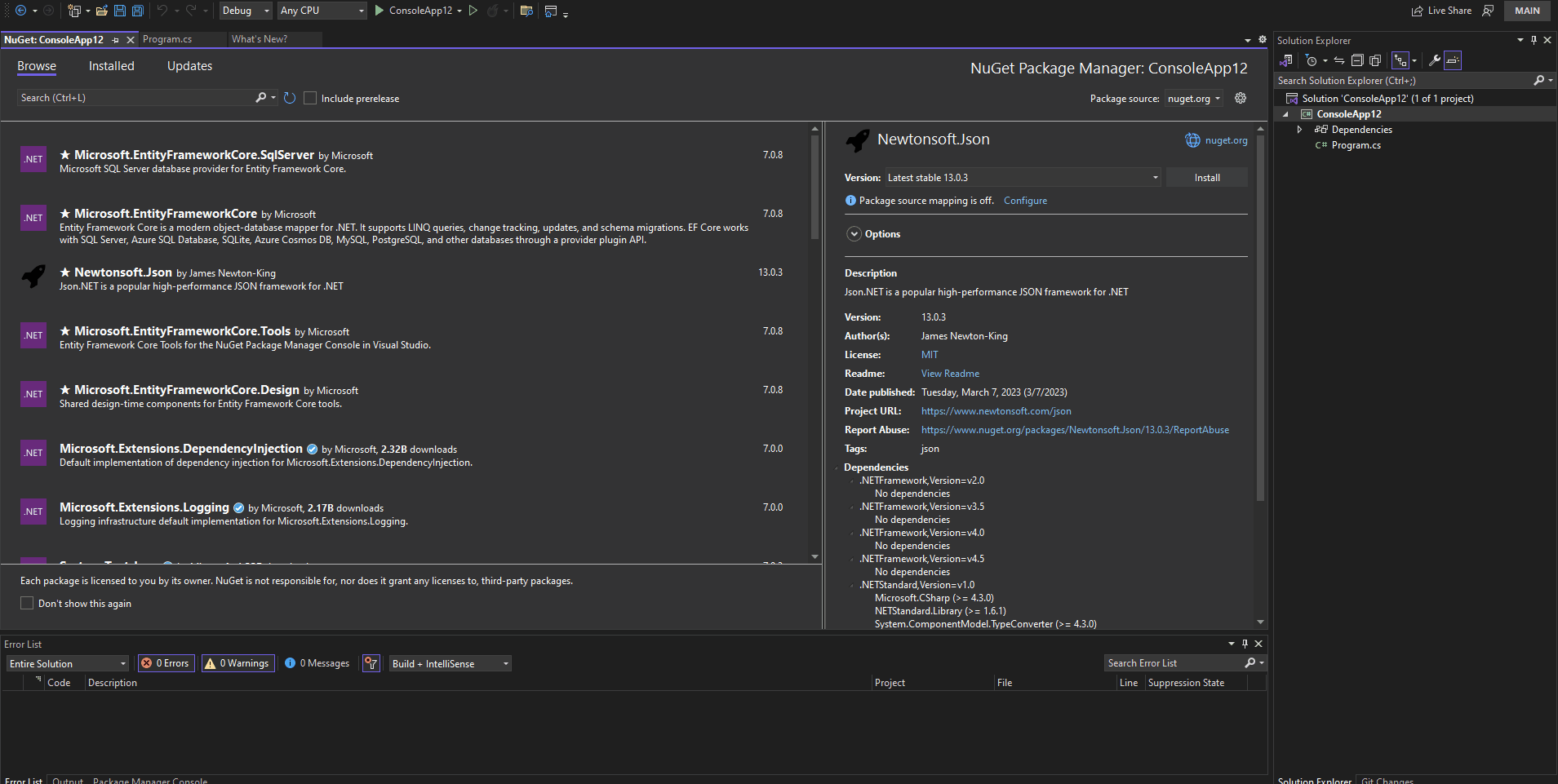 The Version Doesnt Display The “deprecated” Or “vulnerable” Label In Version Box When