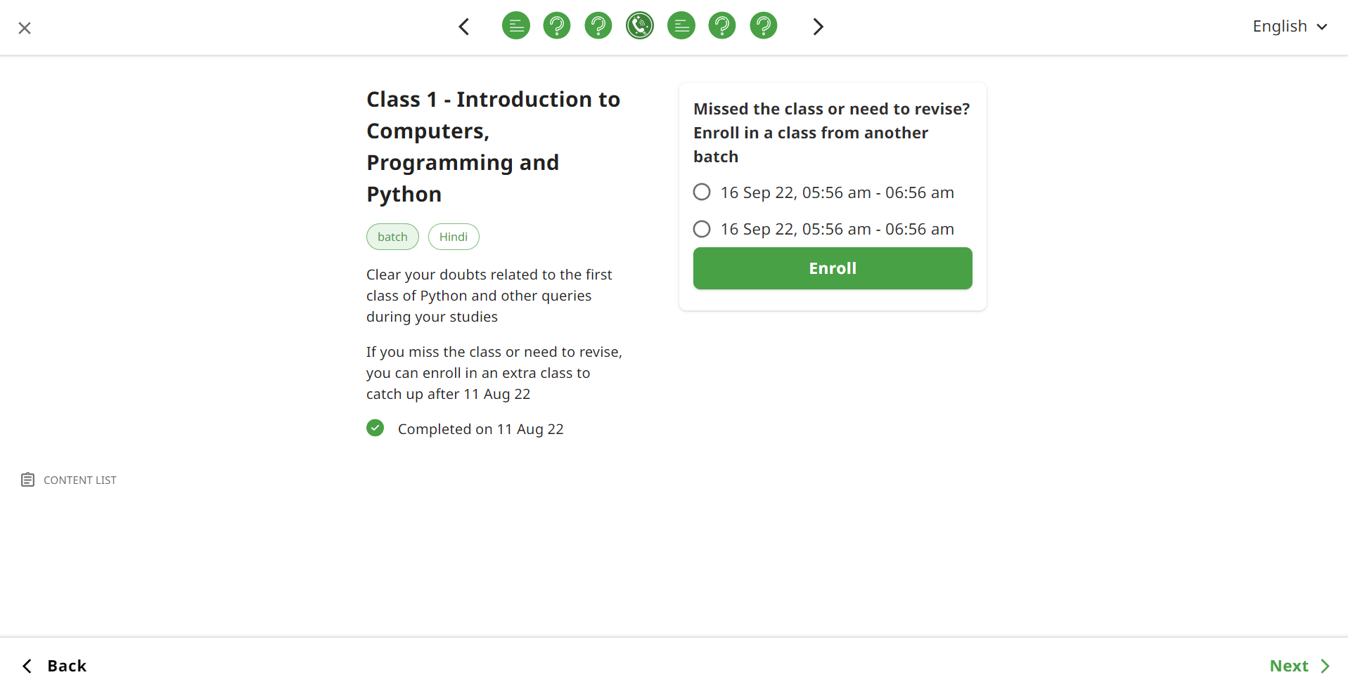 Content Drawer In course Content · Issue #584 · navgurukul/bhanwari-devi · GitHub