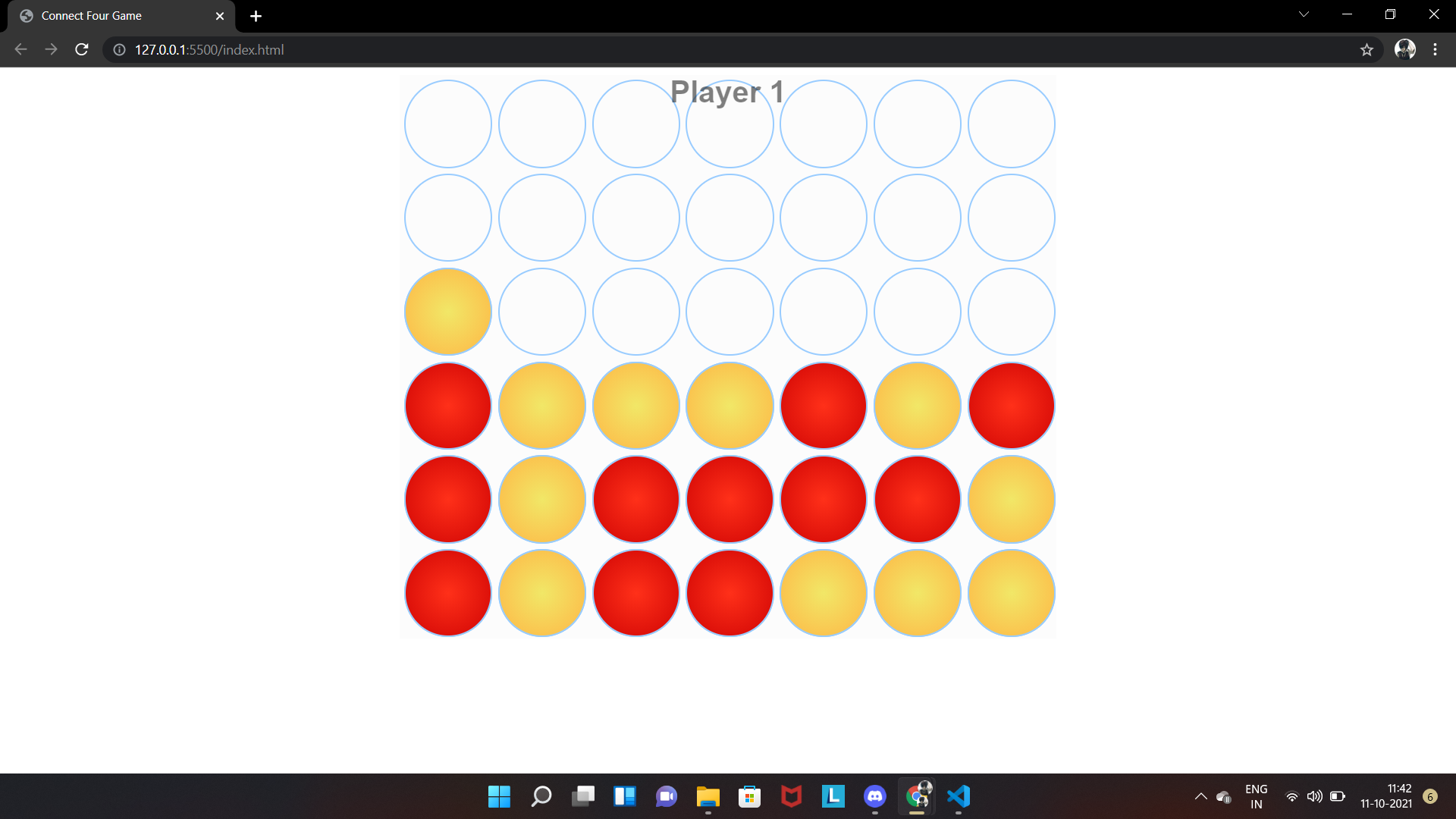 GitHub - ektaarora16/Connect-Four-Game